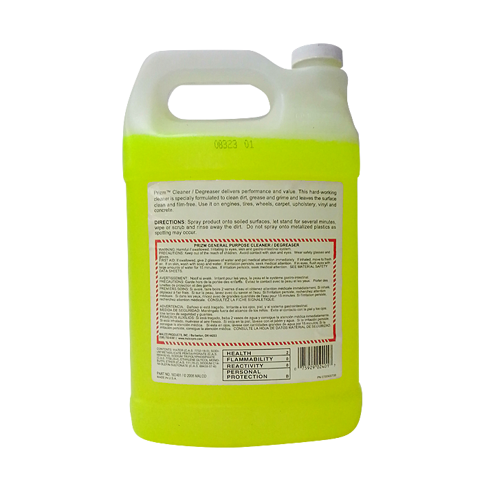 Limpiador multiusos Prizm Cleaner & Degreaser de 1 galón | Malco